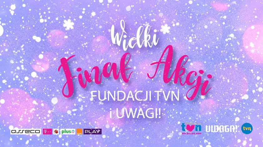 Warto pomagać! Finał akcji Fundacji TVN "nie jesteś sam" - UWAGA!